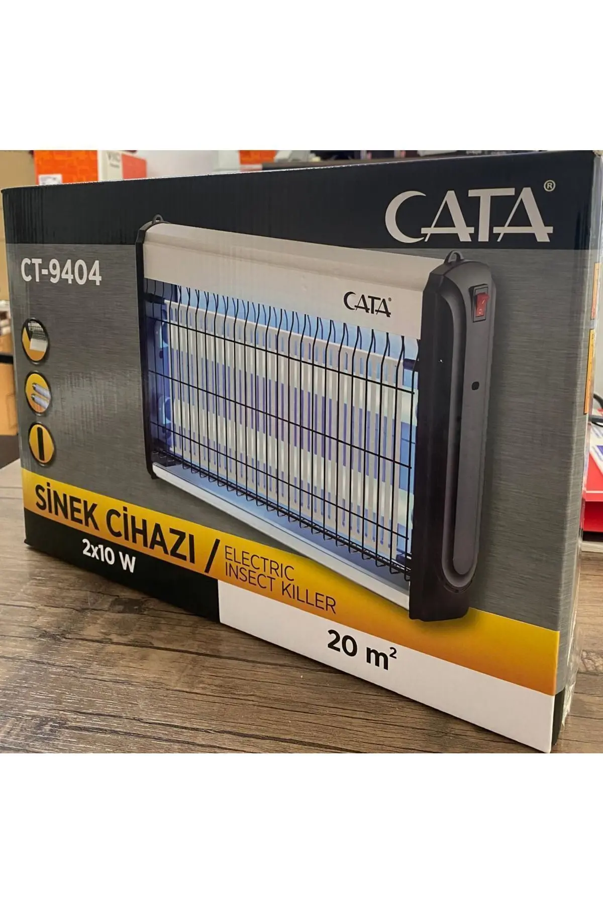 CATA CT-9404 SİNEK CİHAZI 2X10 WATT 20 m2 Fiyatı ve Yorumları - MobeseAVM